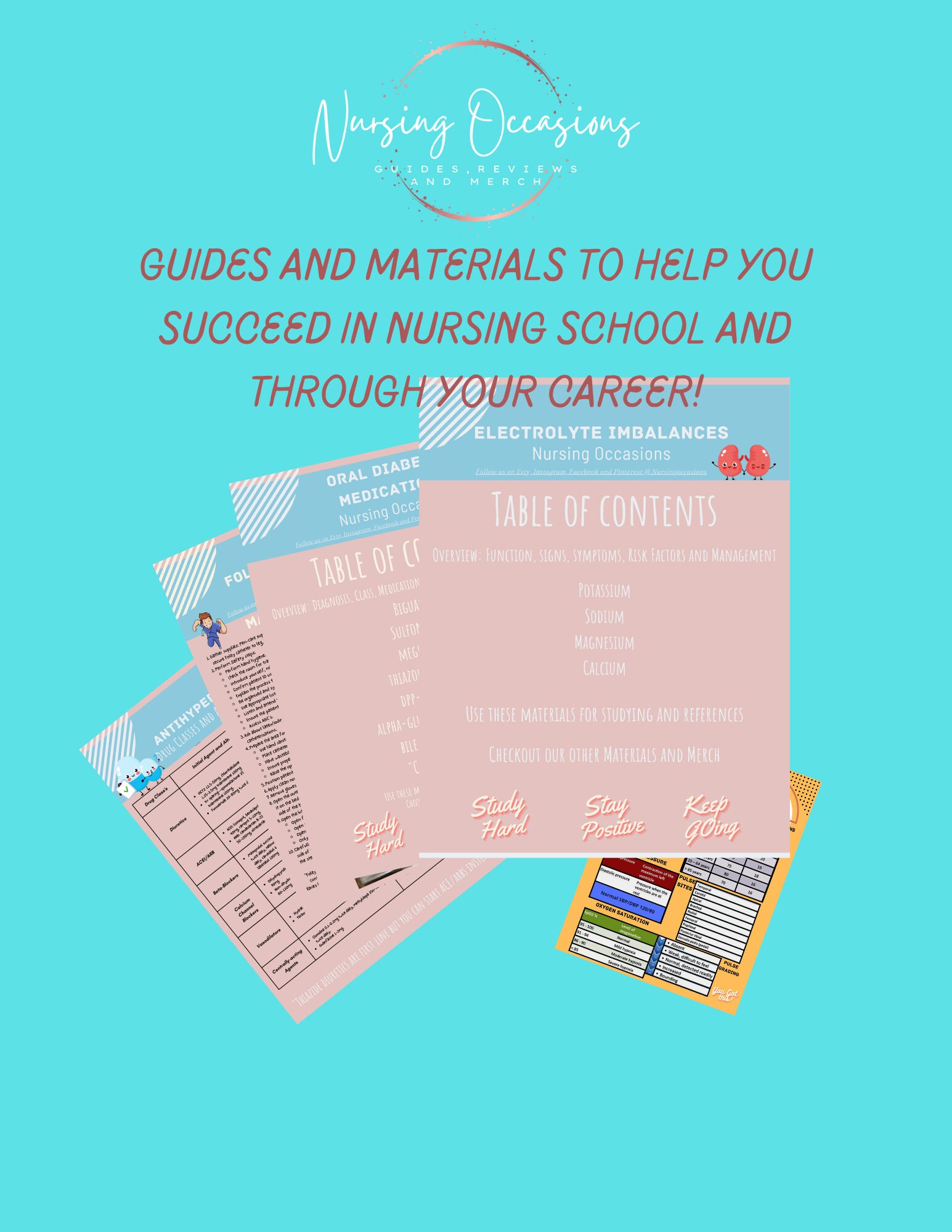 Antihypertensive Guide Overview for HTN Medications - Etsy