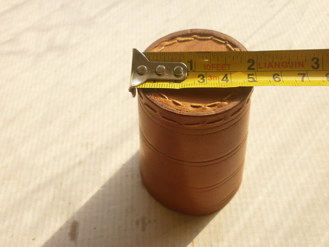 Vintage Dice Shaker Cup, Dice Games, Retro Pub Games, Leather Shaker ...