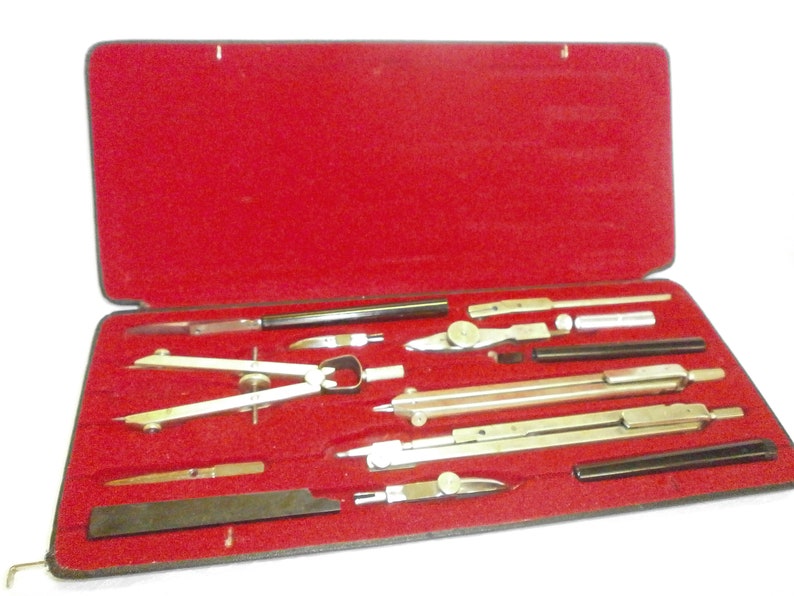 Vintage Professional Drawing Set, Drawing Kit E.o.richter&co,old ...