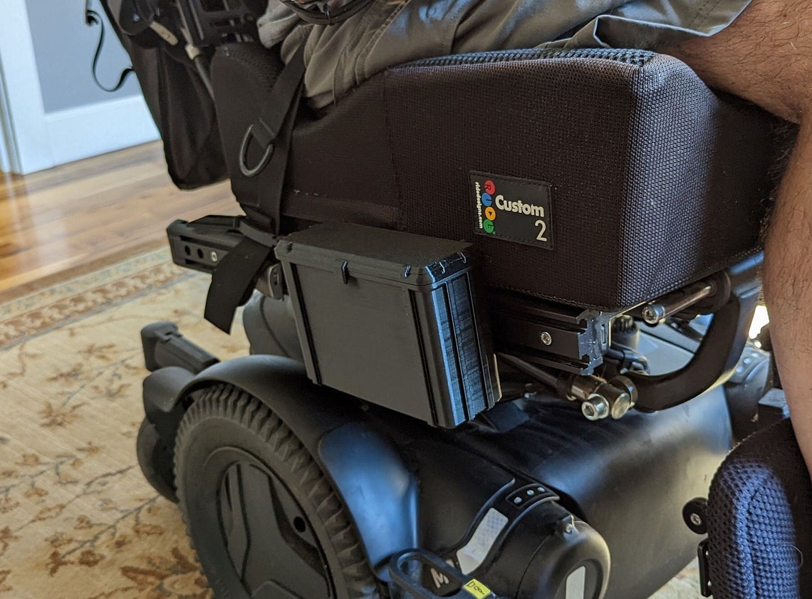 Permobil Storage/accessory Side Box M3 M5 F3 F5 Unitrack - Etsy