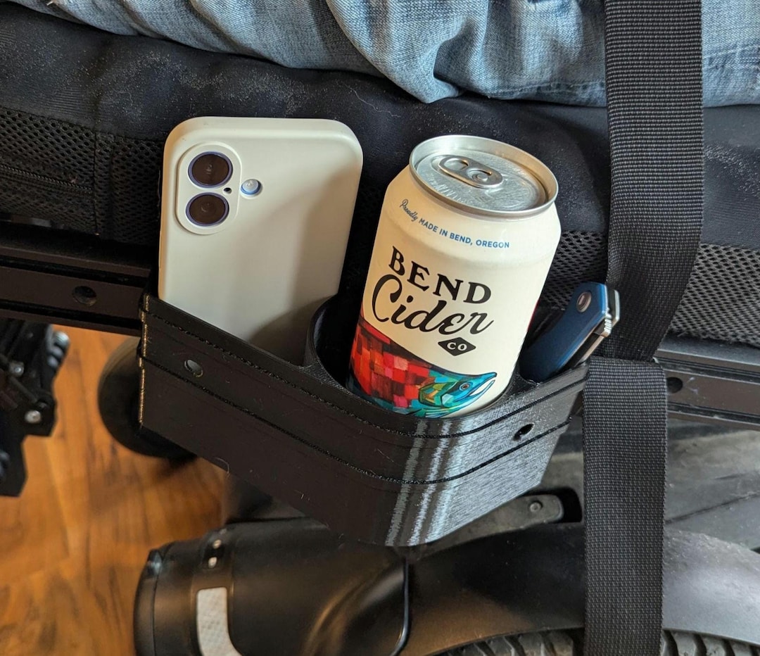 Side Cup Holder & Storage for QUANTUM Power Wheelchairs - Etsy