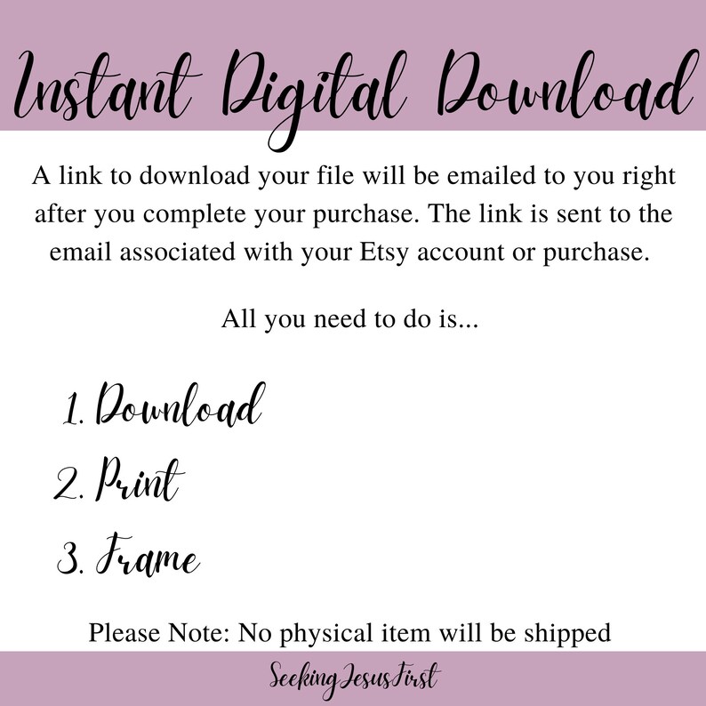 I Am Saved by Grace | Christian Printable | Digital Download - Etsy