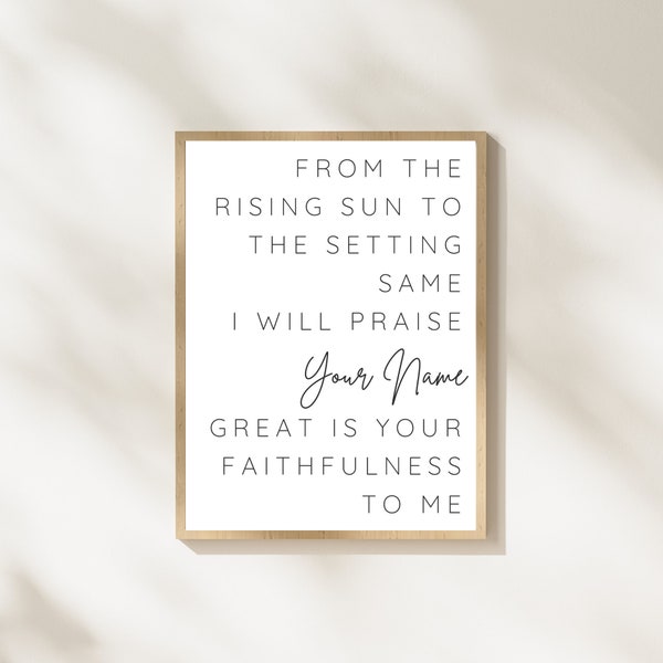 Faithfulness - Etsy