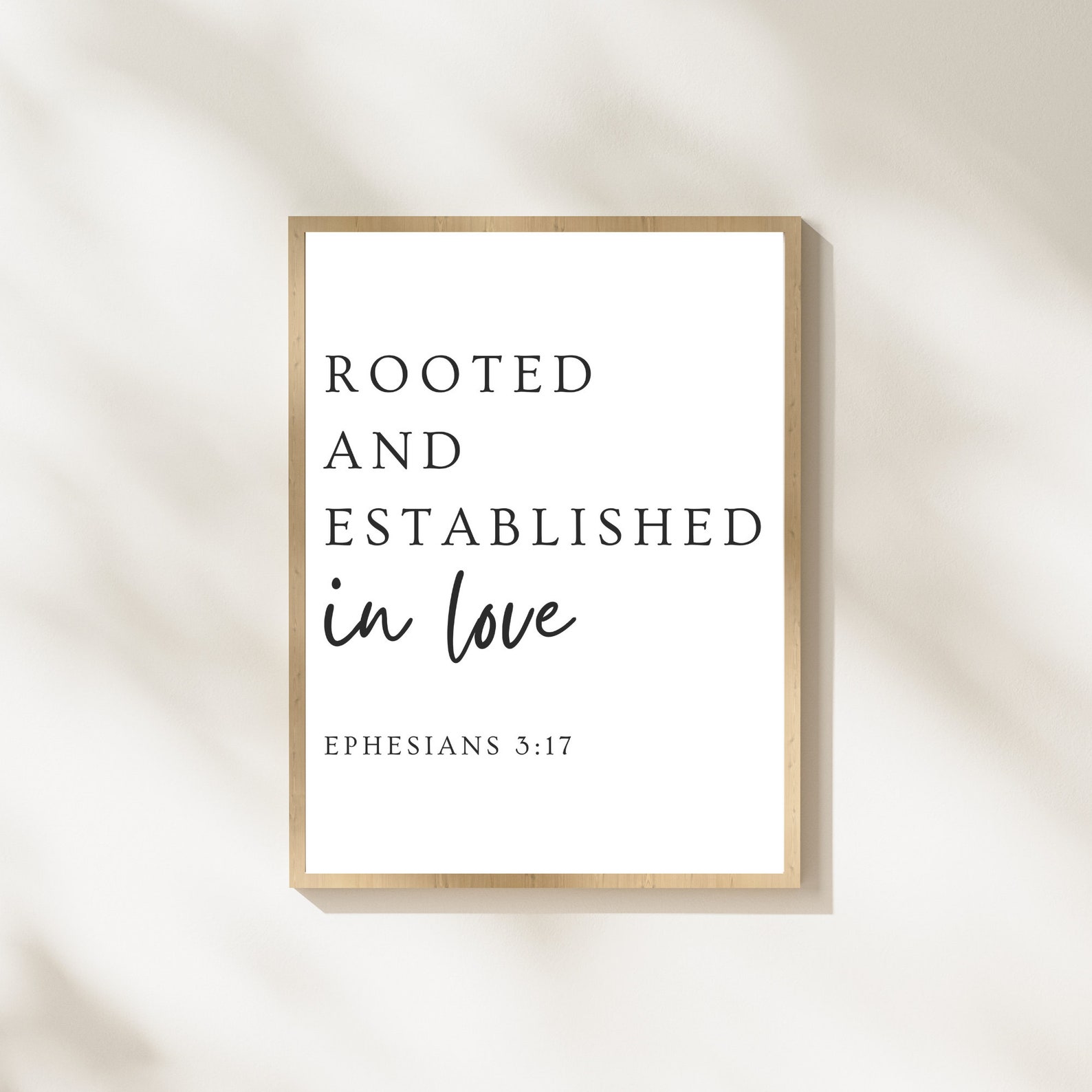 Ephesians 3:17, Rooted and Established in Love. God is Love, Christian ...
