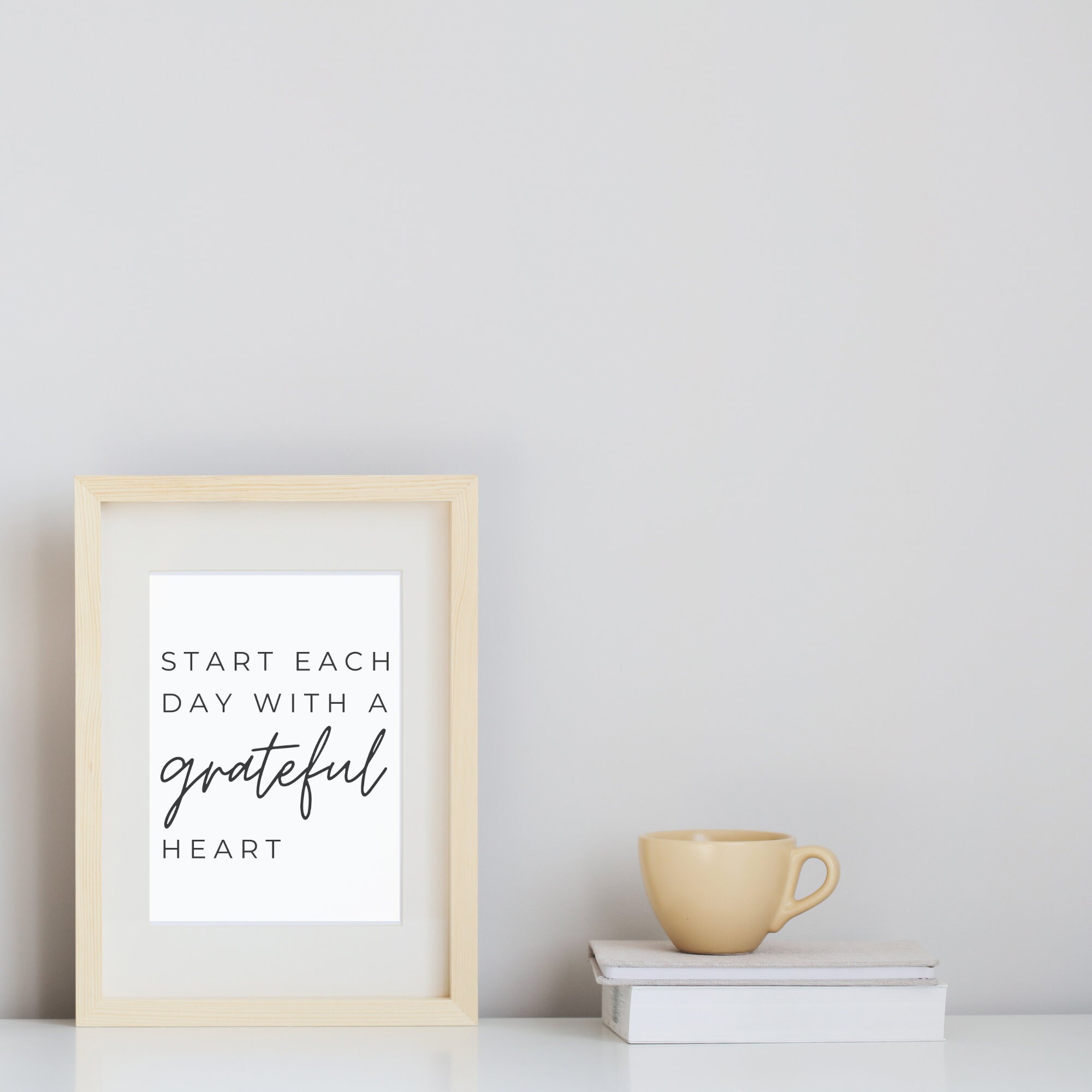 Start Each Day With a Grateful Heart, Gratitude, Gratefulness ...