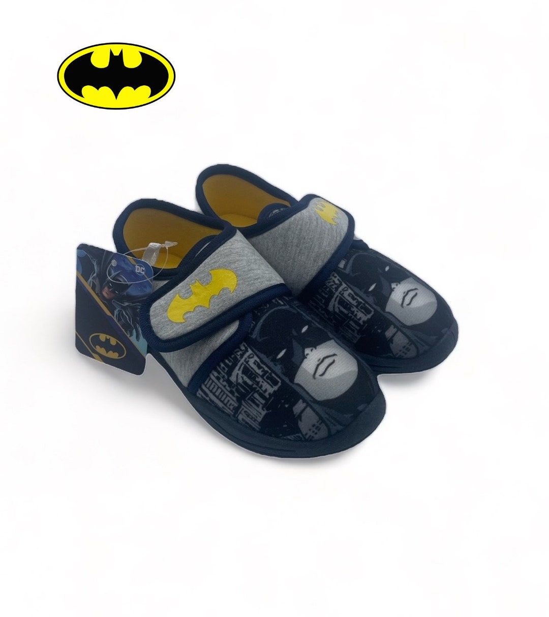 Batman Velcro Slippers for Children Boy - Etsy
