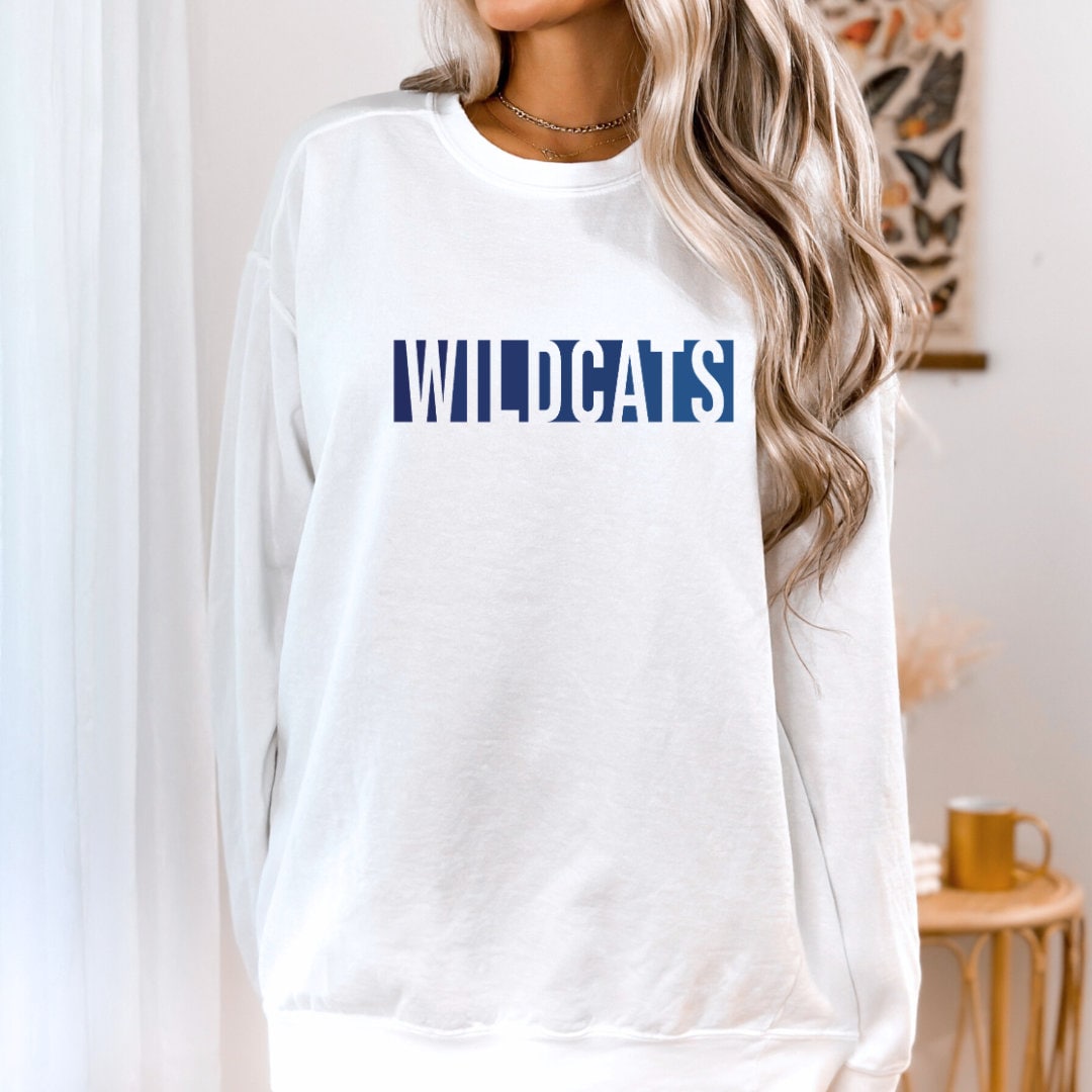 Wildcat Block Walnut Grove High School Wildcats - Etsy