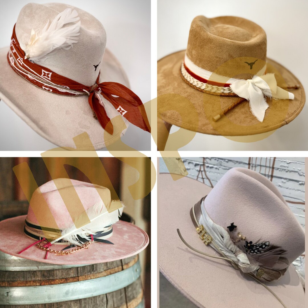 Custom Wide Brim Hats by Fireflower OGC TEARDROP RANCHER - Etsy