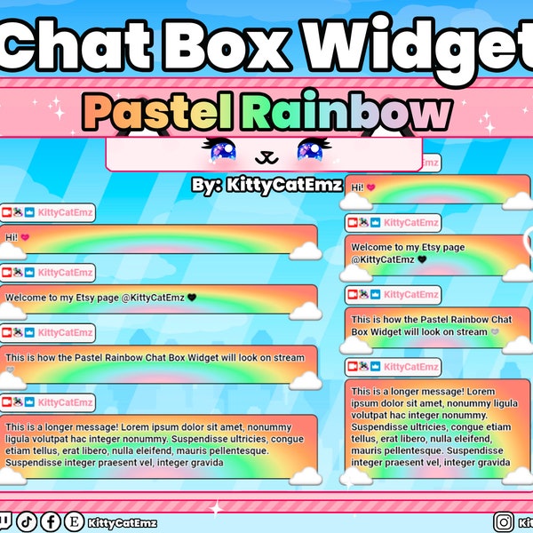 Twitch Chat Box - Etsy