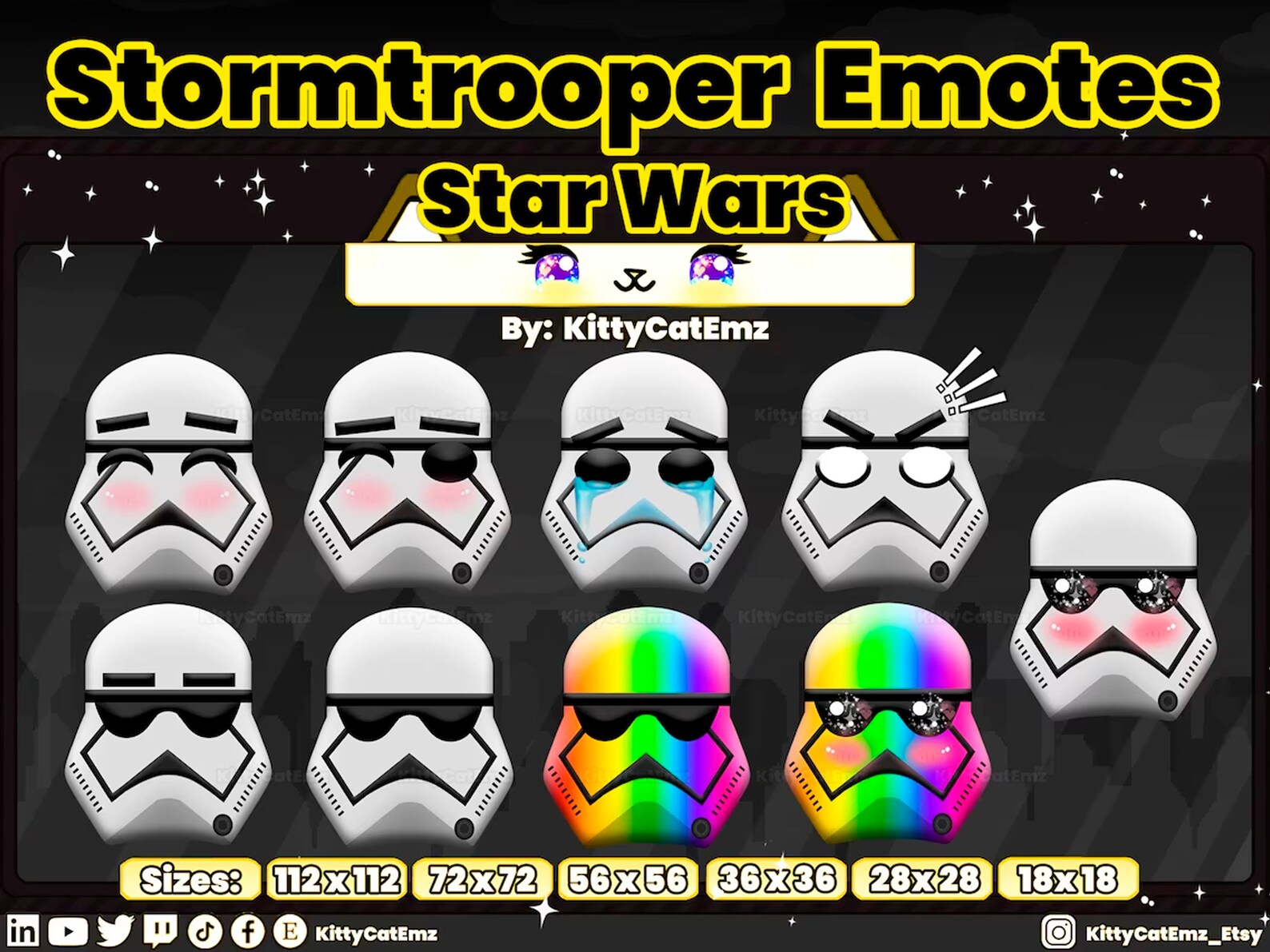 169 EMOTES, 40 PANELS, 1 CHATBOX Widget, 2 Streaming Layouts, 7 ...