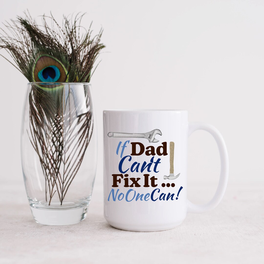 Dad Fix-it Mug, Father's Day Gift, DIY Dad Cup - Etsy