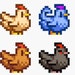 Stardew Valley Chickens Cross Stitch Patterns - Etsy