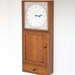 Modern Shaker Wall Clock Wall Hanging Clock Cabinet With Dovetail ...