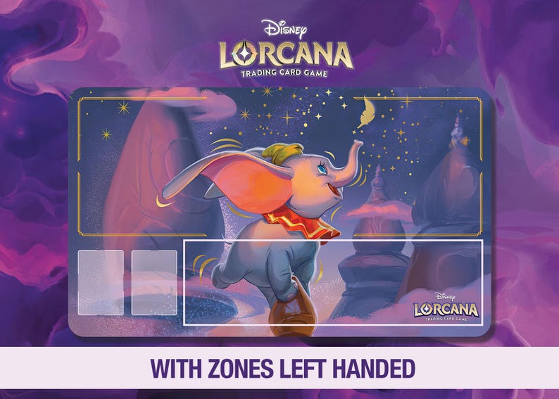 Disney Lorcana Playmat - Dumbo – Enchanted - Fabled Set 9 - TCG ...
