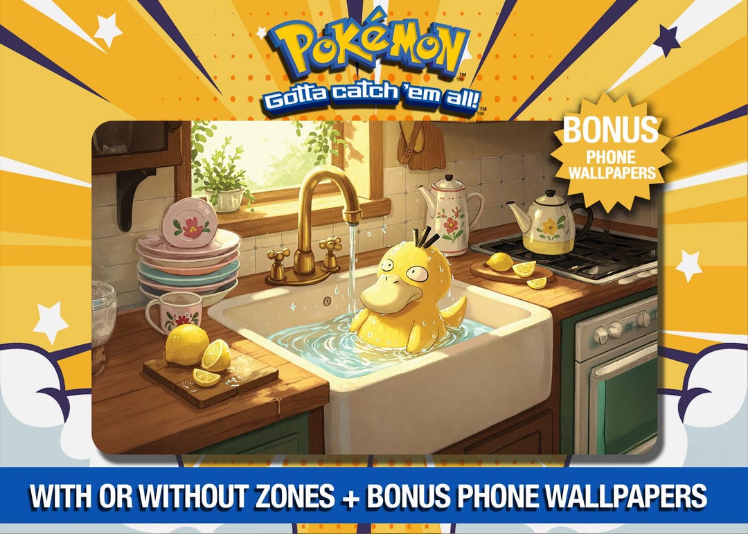 Psyduck - Kitchen Spa Retreat - Original Psyduck Image - TCG - Custom ...