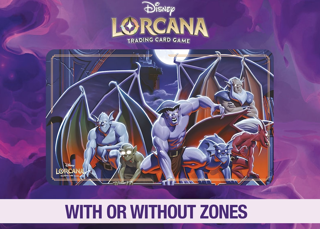 Disney Lorcana Playmat - Gargoyles - 90's Cartoon - TCG - Custom ...