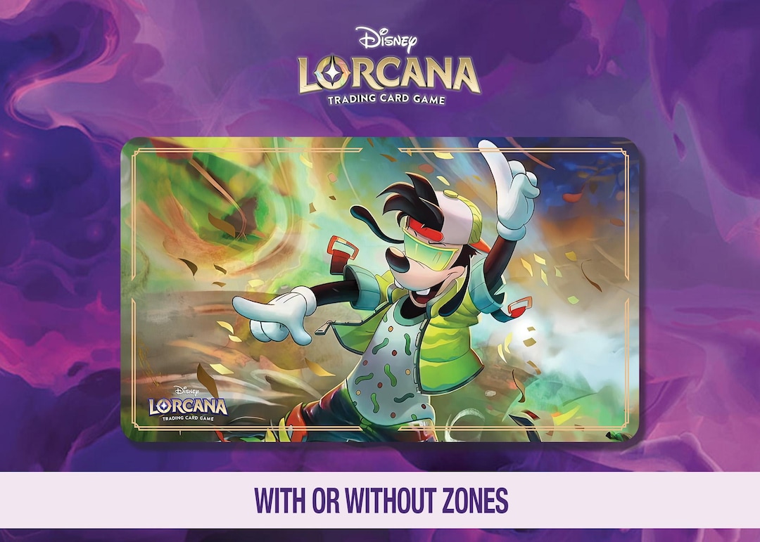 Disney Lorcana Playmat - Max – Enchanted - Fabled Set 9 - Goofy Movie ...
