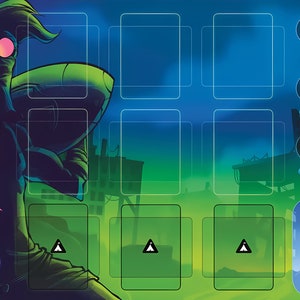 Radlands Board Game Playmats Set (24”x14”) – 2 Premium Playmats! - Card ...