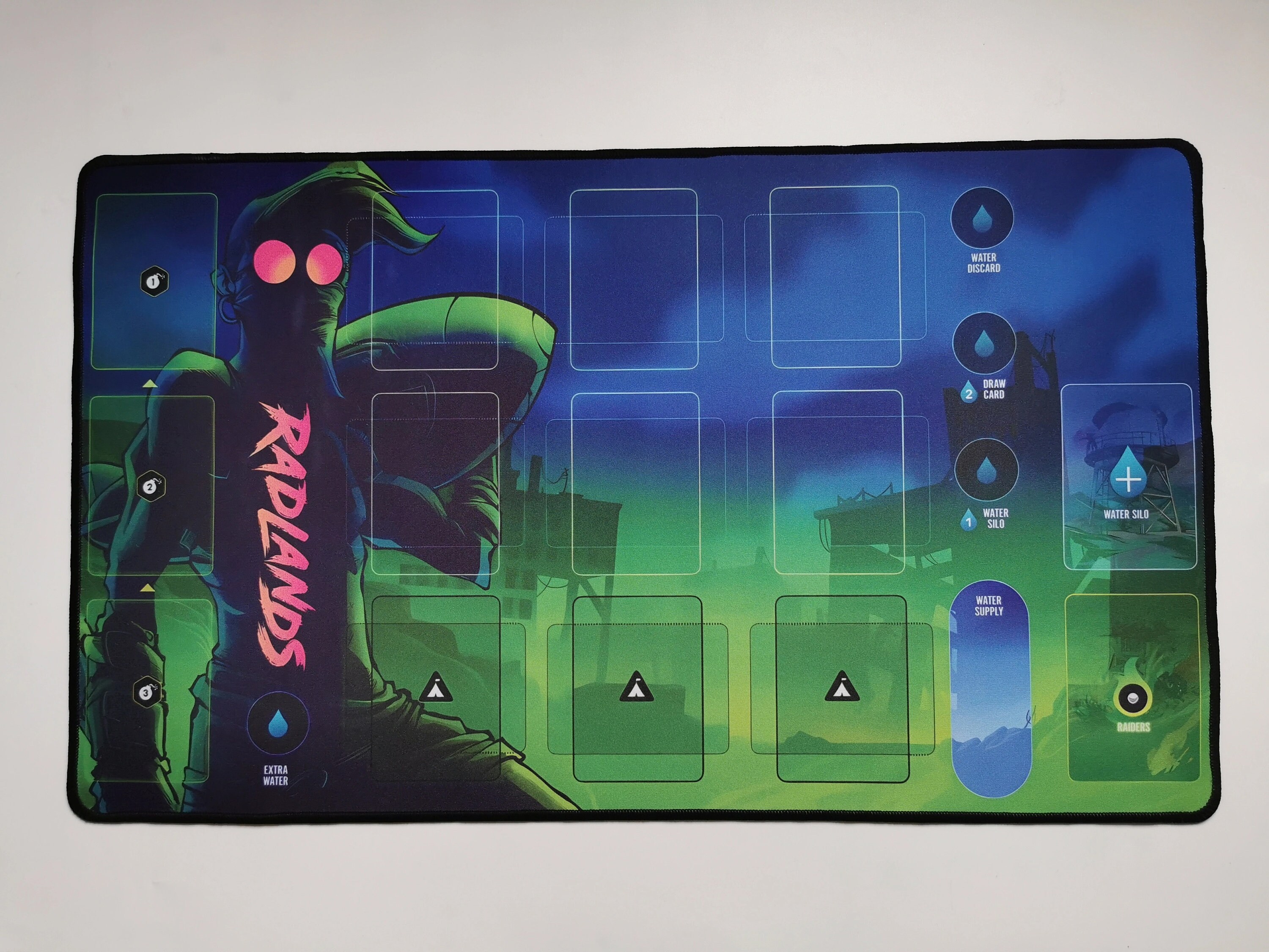 Radlands Board Game Playmats Set (24”x14”) – 2 Premium Playmats! - Card ...