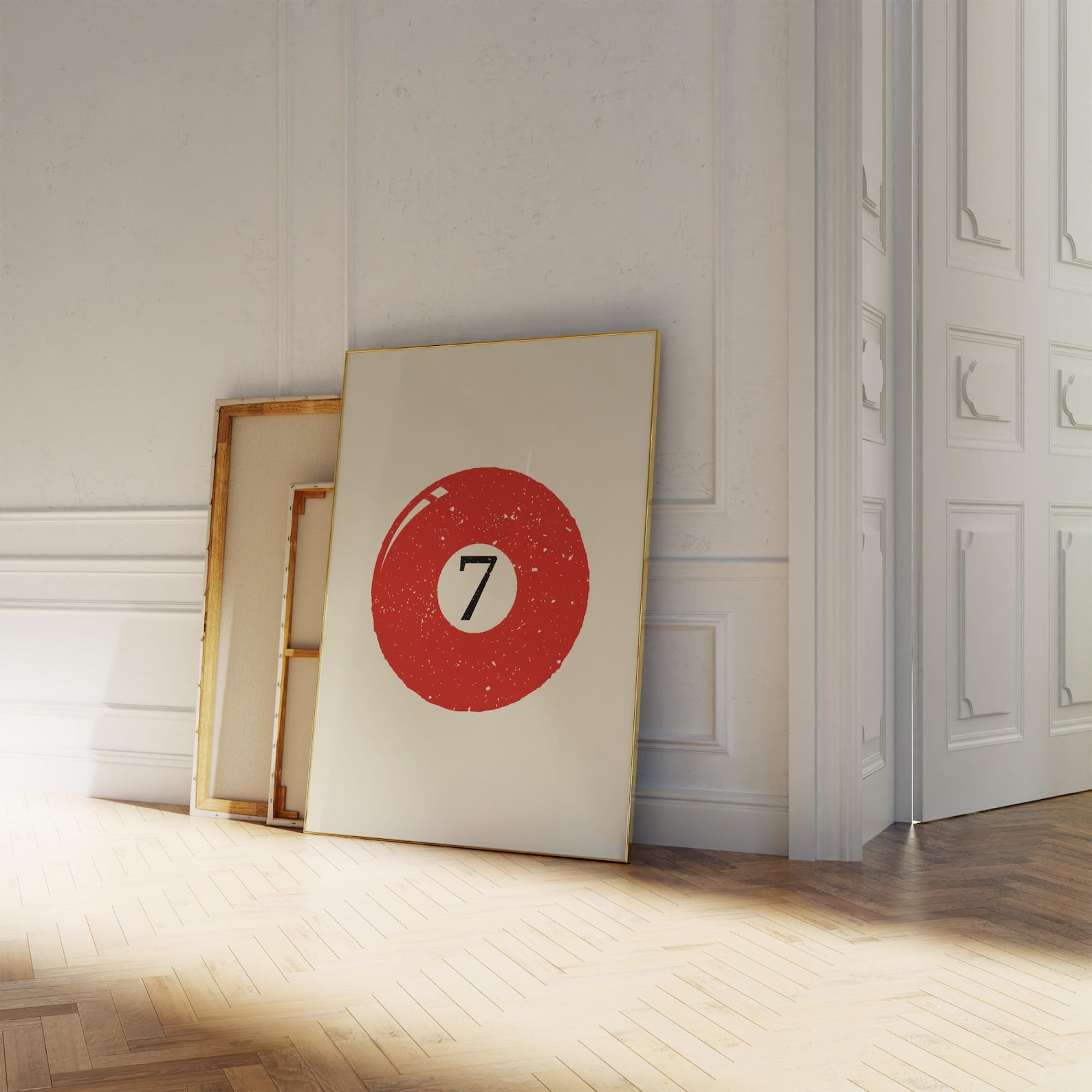 Pool Ball Print Set of 3 Game Room Poster Print, 8 Ball Pool Wall Art ...