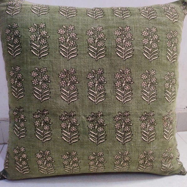 Block Print Pillows - Etsy