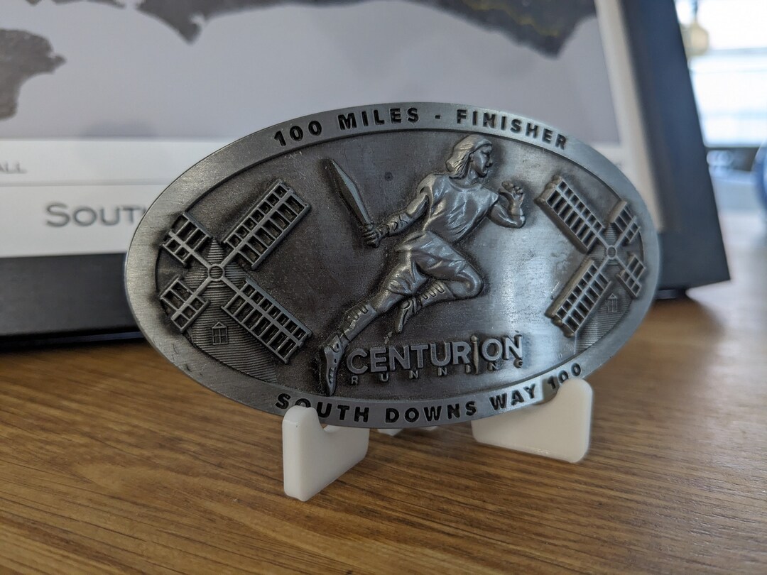 3D Printed 100 Mile Ultra Buckle Medal Holder - Etsy
