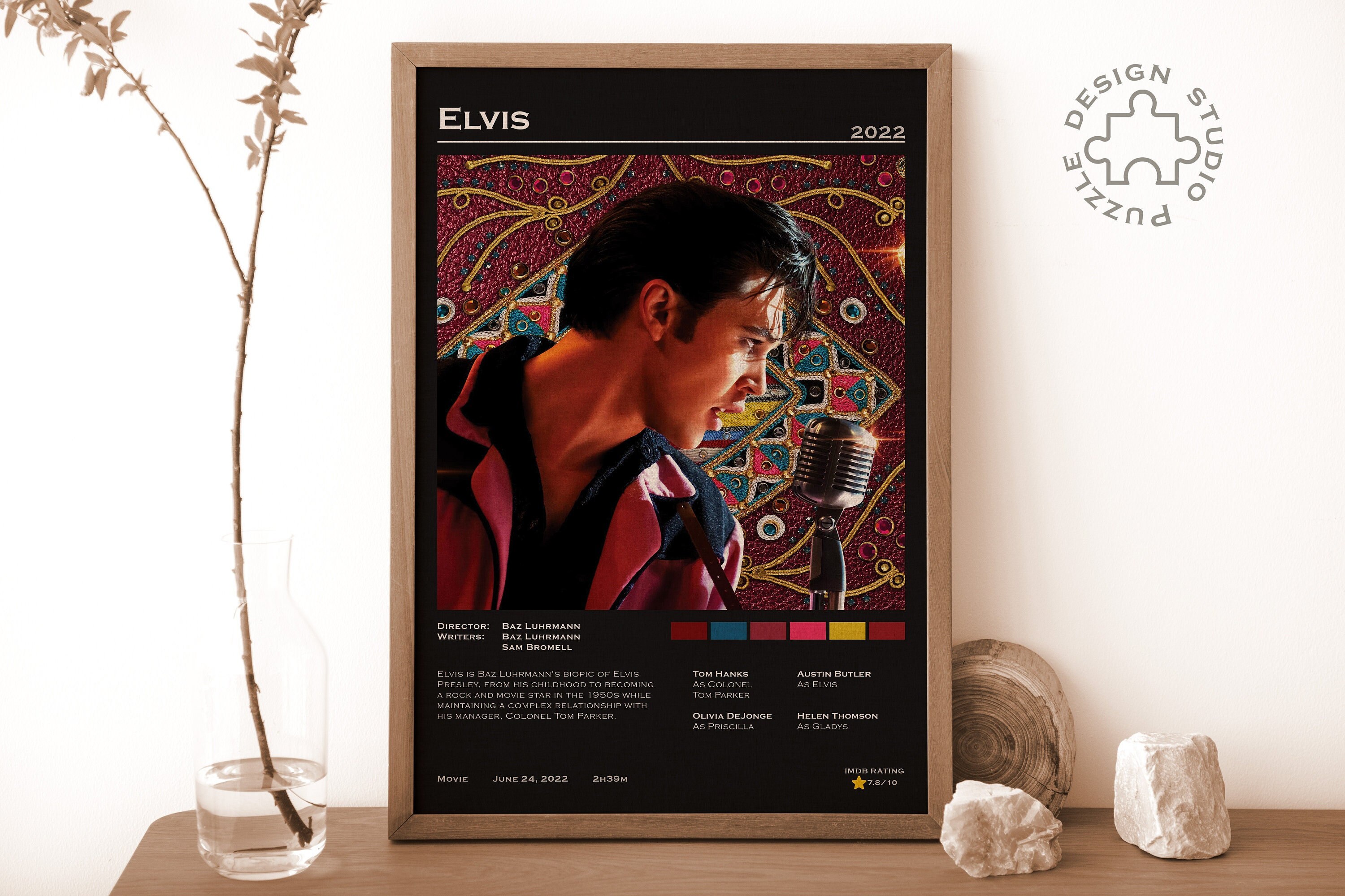 Elvis Poster - Movie Poster - Baz Luhrmann sold by Isa Coury srulzon | SKU 24167274 | Printerval