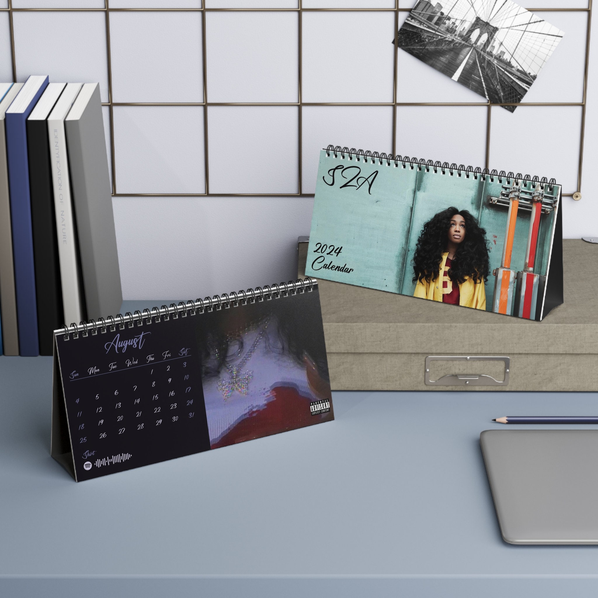 2024 SZA Desk Calendar | 2024 Desk Calendar | SZA | 2024 Calendar ...