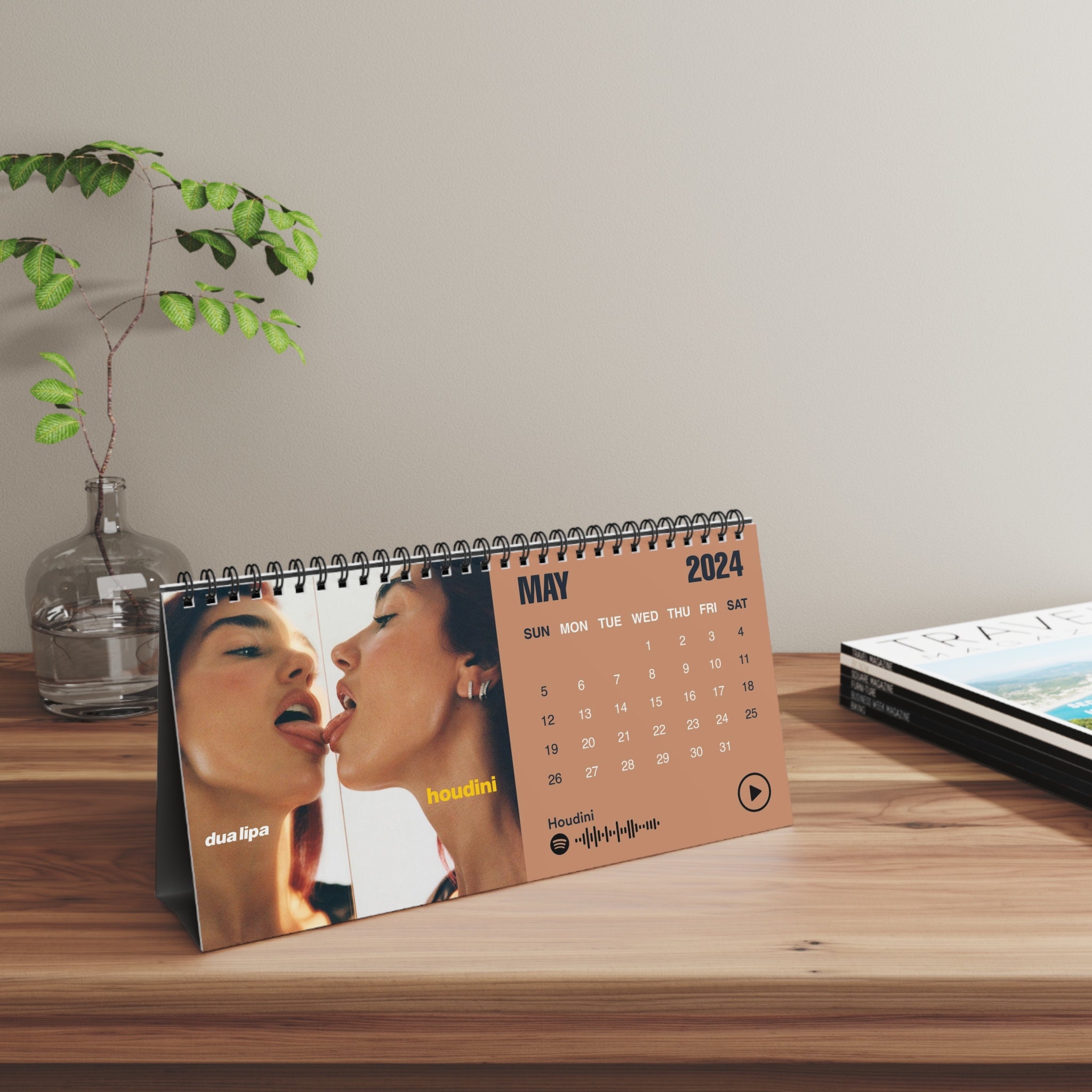 2024 Dua Lipa Desk Calendar 2024 Desk Calendar Dua Lipa 2024 Calendar ...