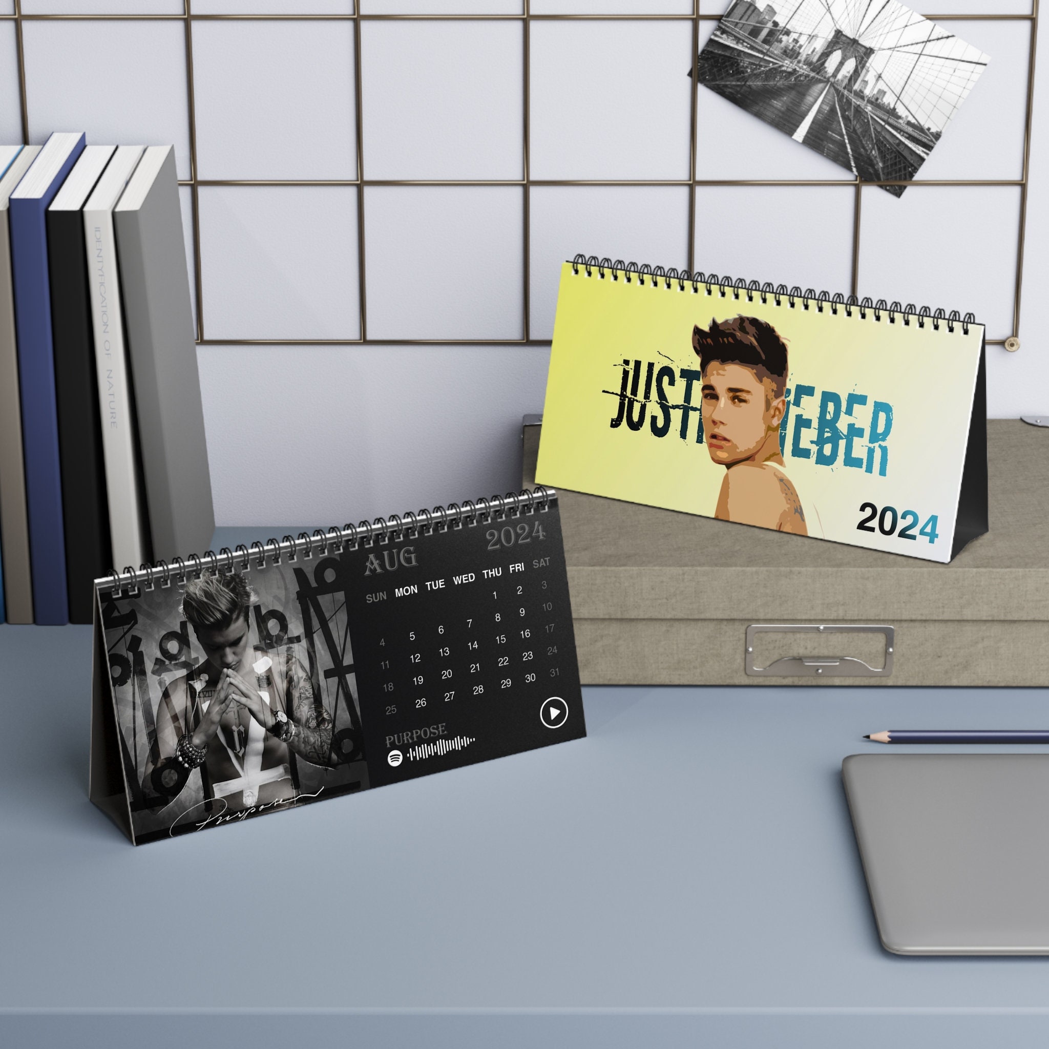 2024 Justin B. Desk Calendar | 2024 Desk Calendar | Justin sold by ...
