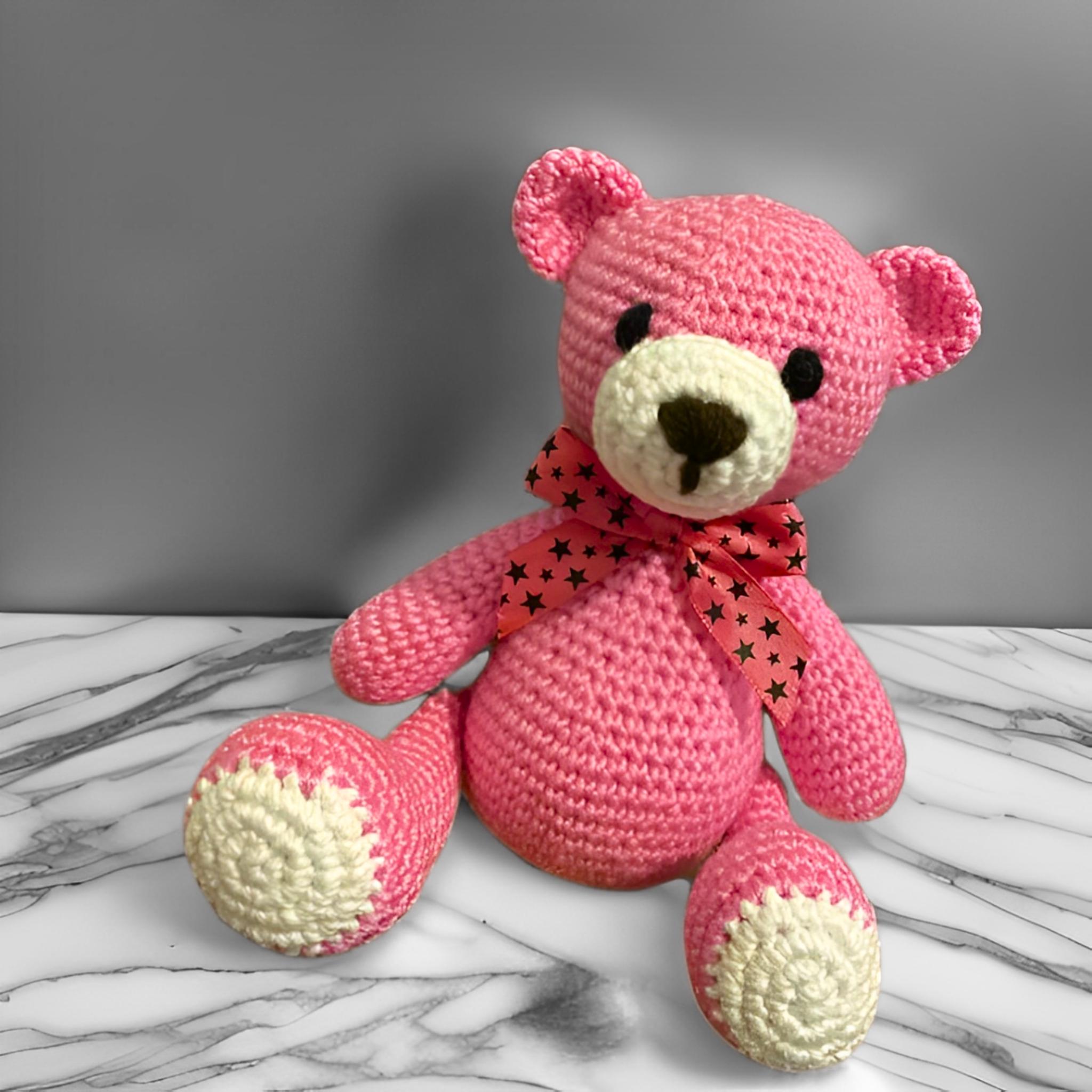 Teddy Bear Crochet Pattern - Amigurumi Bear Pattern Tutorial PDF in ...
