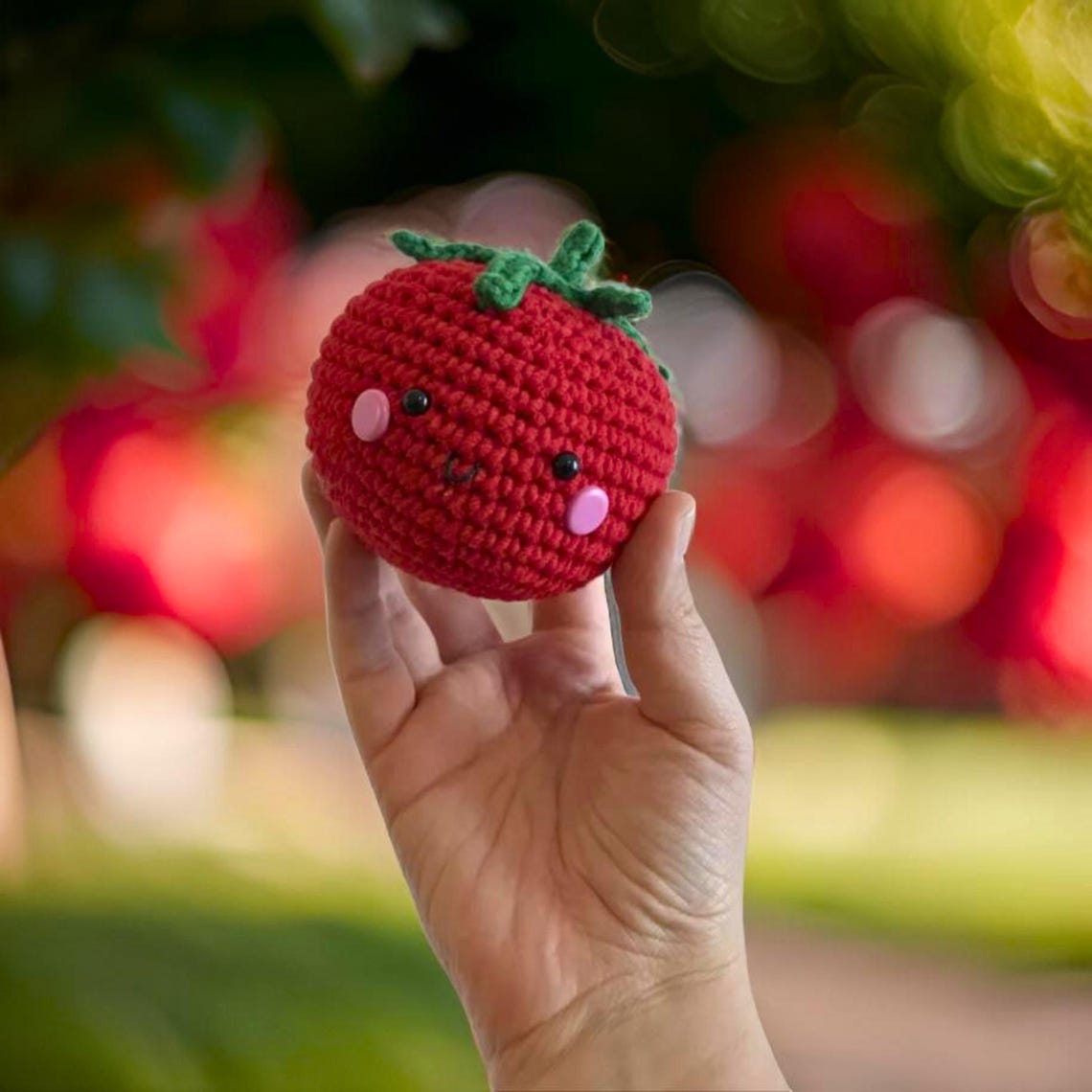 Tomato Crochet Pattern - Amigurumi Tutorial PDF in English,for Beginner ...