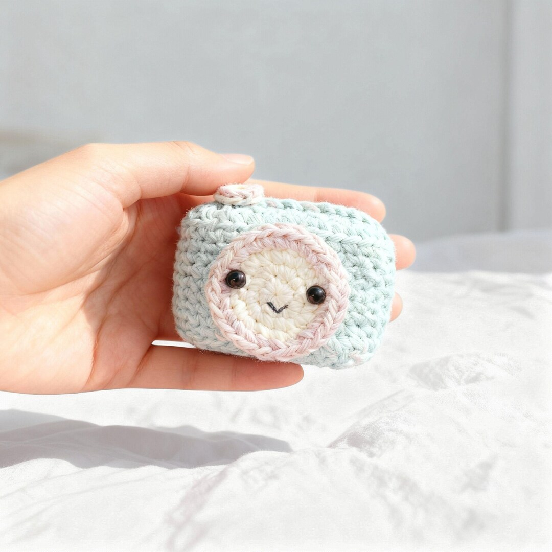 Cute Camera Crochet Pattern - Camera Girl Amigurumi Pattern, Crochet ...