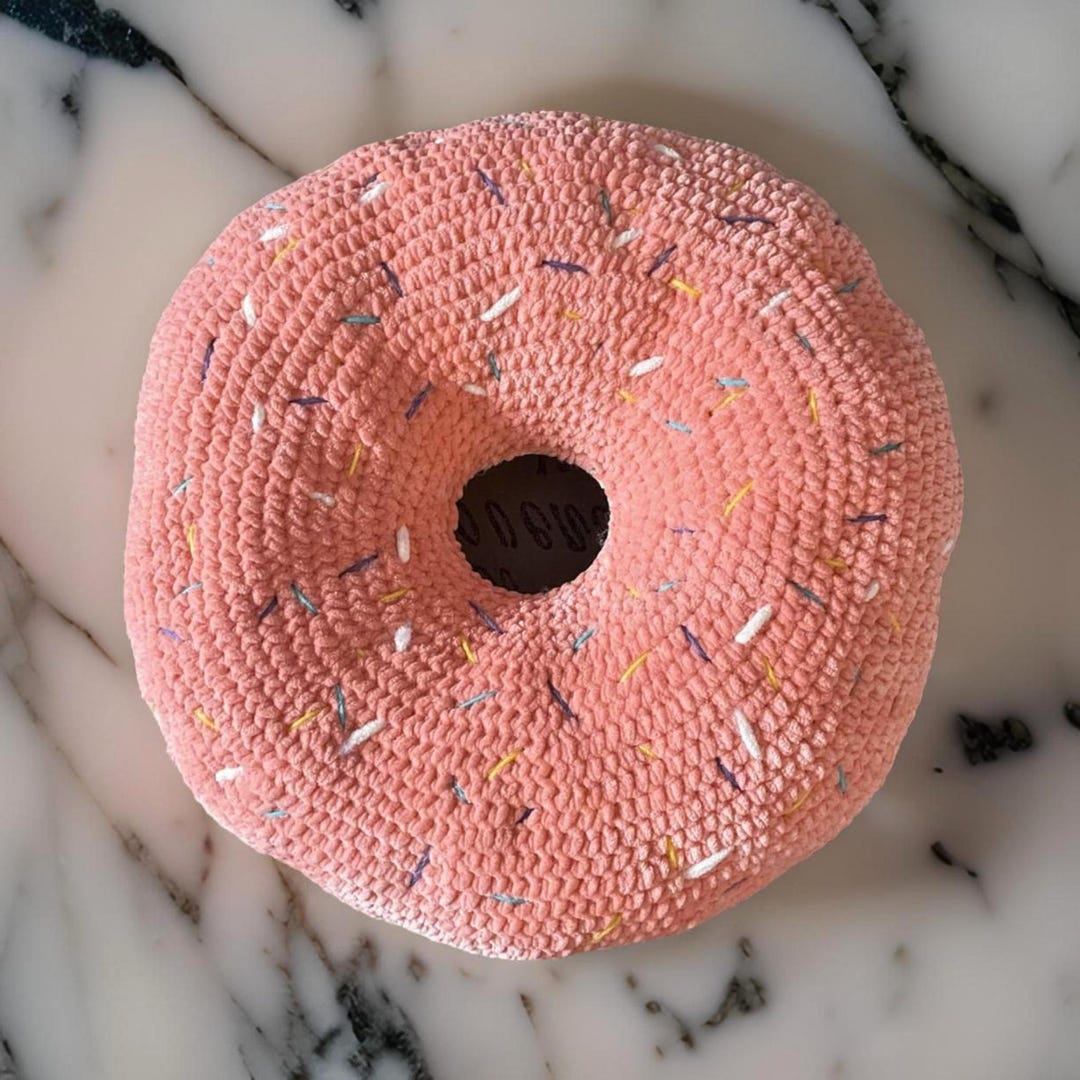 Donut Crochet Pattern - Amigurumi Beginner Pattern Donut PDF Tutorial ...