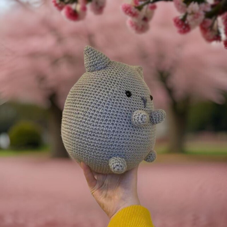 Pusheen Ice Cream Crochet Pattern Plushie Amigurumi Pattern PDF File ...