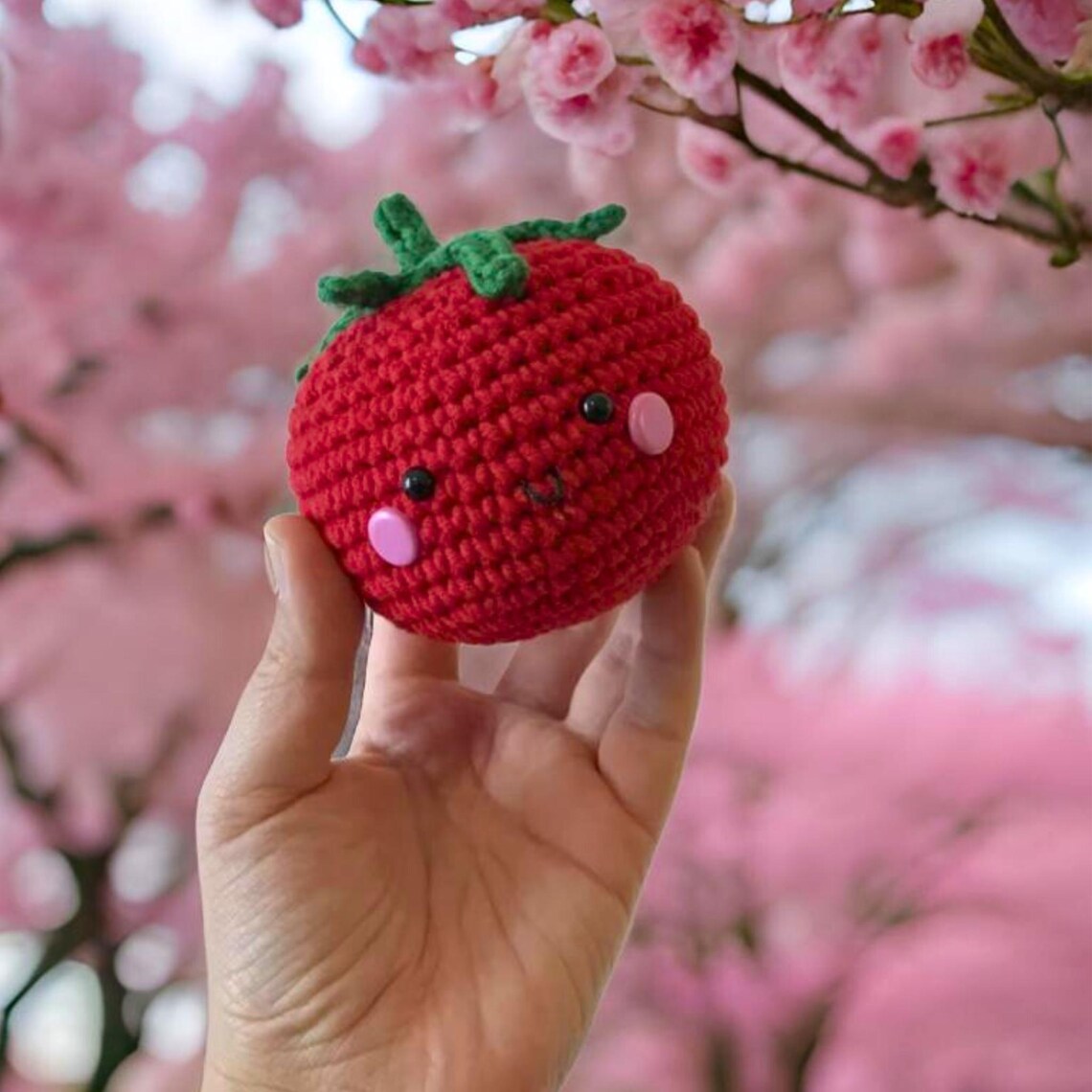 Tomato Crochet Pattern - Amigurumi Tutorial PDF in English,for Beginner ...