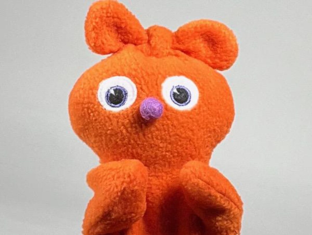 Glove Puppet Brook Sprite Tiny Orange - Etsy