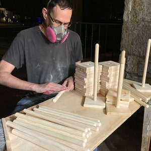 Wooden Puppet Stand - Etsy