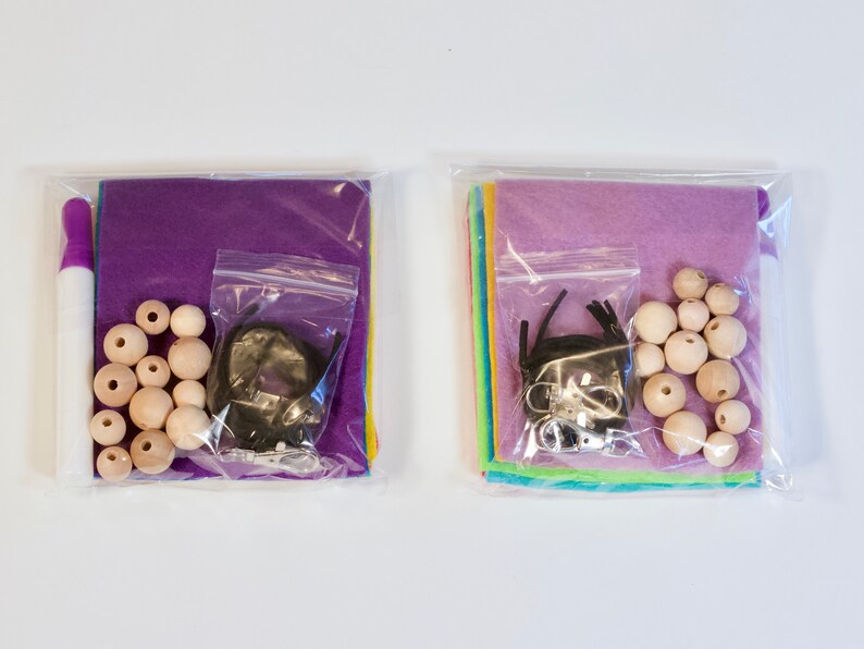 DIY Bead Buddy Craft Kit (3-pack): Customizable Keychain Charms - Etsy
