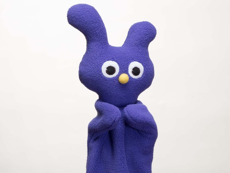 Hand Puppet - Brook Sprite - Topsy - Indigo - Etsy