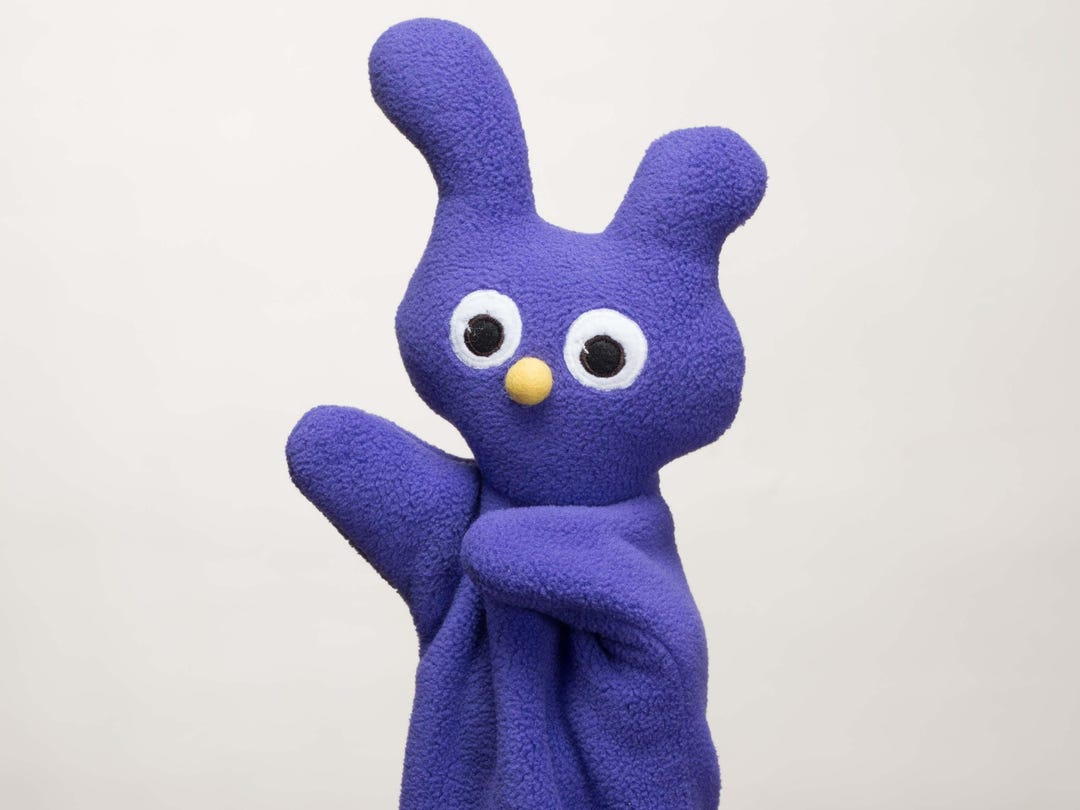 Hand Puppet - Brook Sprite - Topsy - Indigo - Etsy
