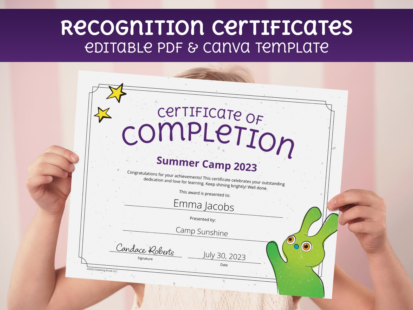 Positive Behavior Award Certificates: Growth Mindset Recognition ...