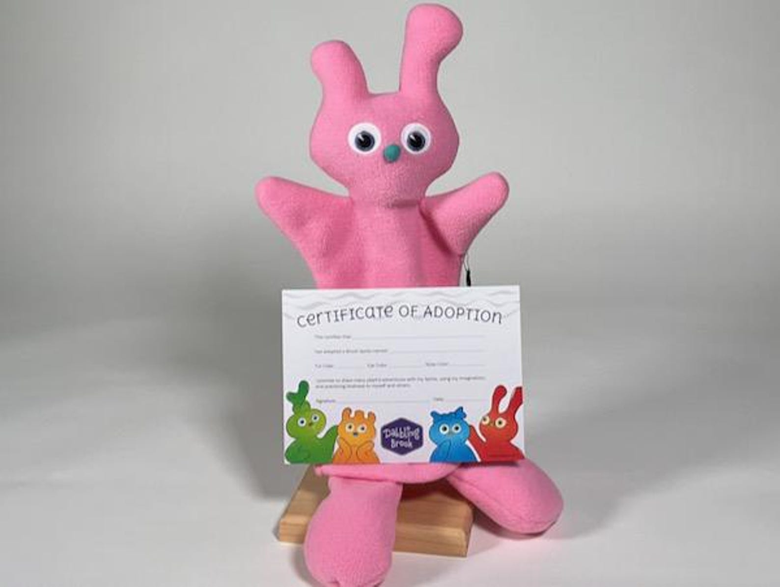 Glove Puppet Brook Sprite Topsy Dark Purple - Etsy