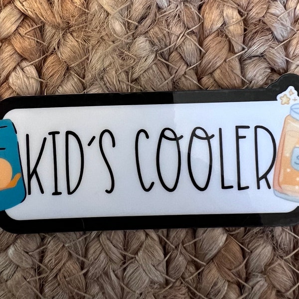 Drink Cooler Label - Etsy