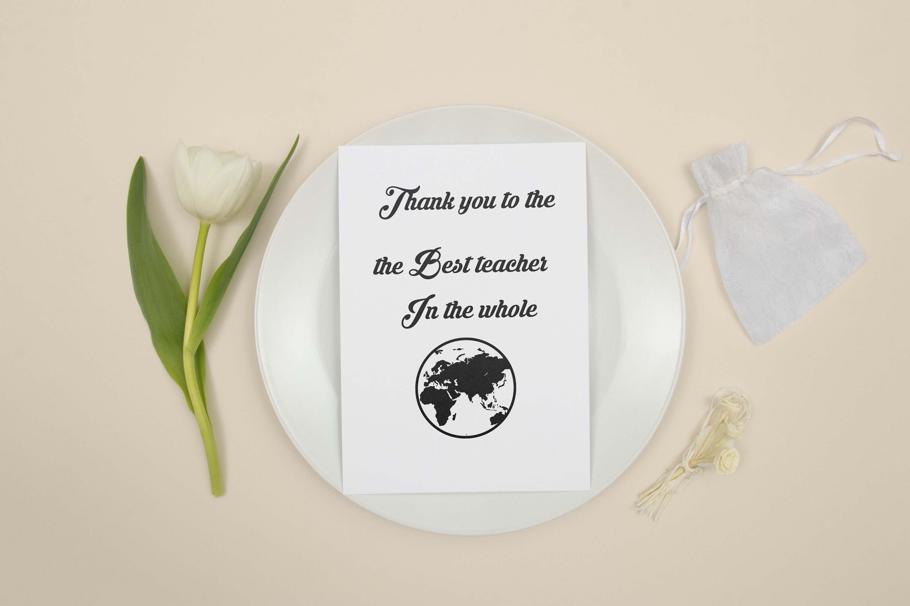 Teacher Appreciation Card, Teacher Thank You Card, Digital Card Teacher ...