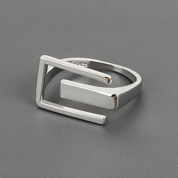 Geometric Ring - Etsy