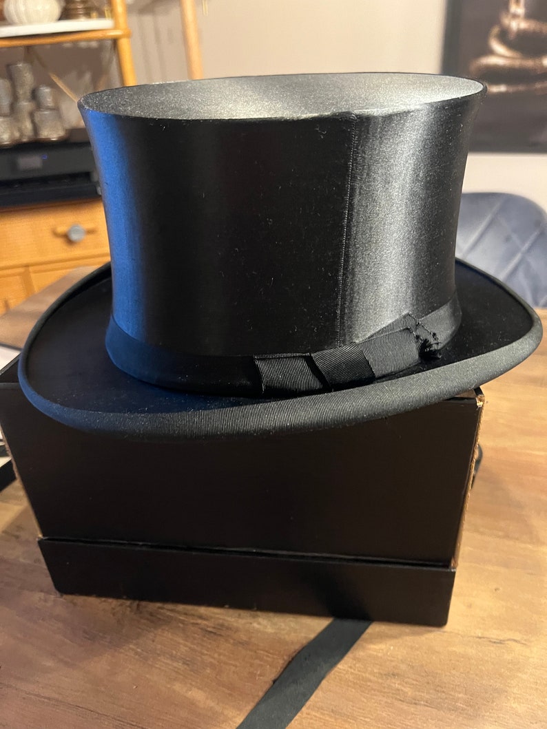 Antique Chapeau Claque Cylinder Boy's Hat - Etsy
