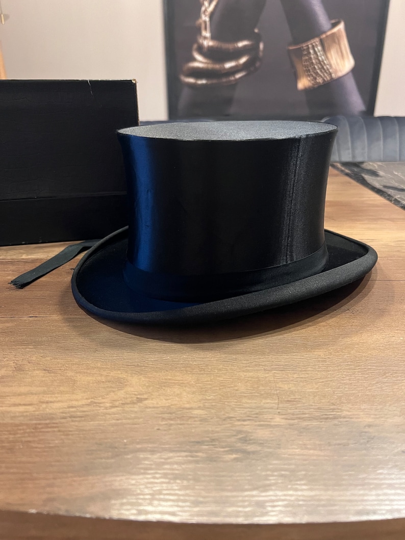 Antique Chapeau Claque Cylinder Boy's Hat - Etsy