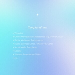 Polar Pastel Gradient Background Bundle With Noise / Grainy Texture ...