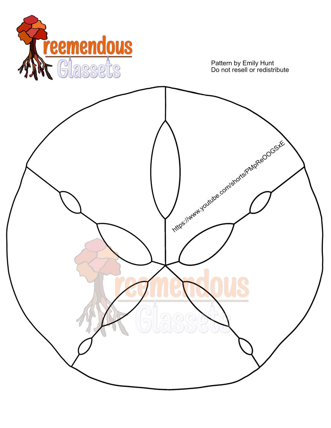 Sand Dollar (pattern Only) - Etsy